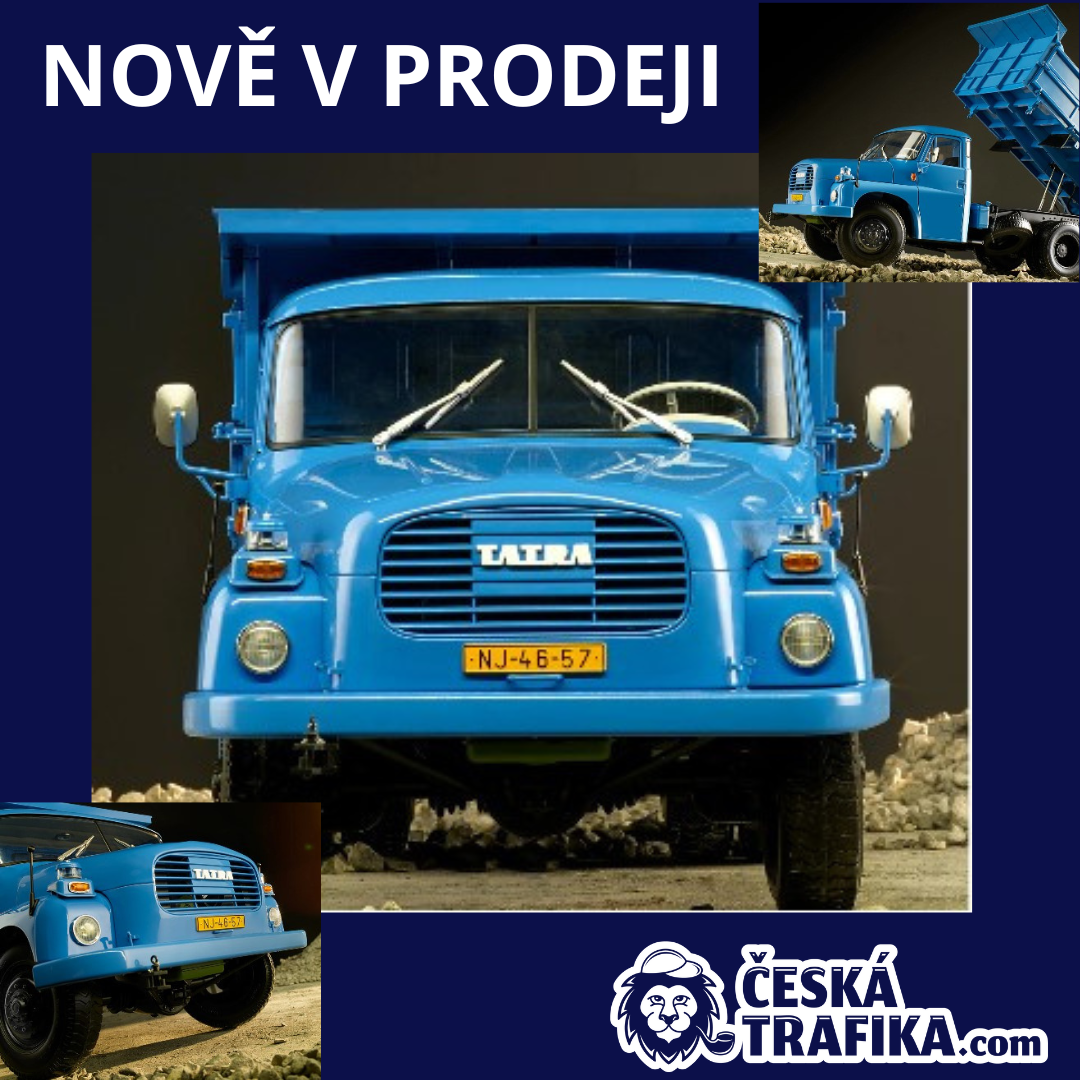Sestavte si legendární Tatra 148 díky nové modelářské kolekci ...